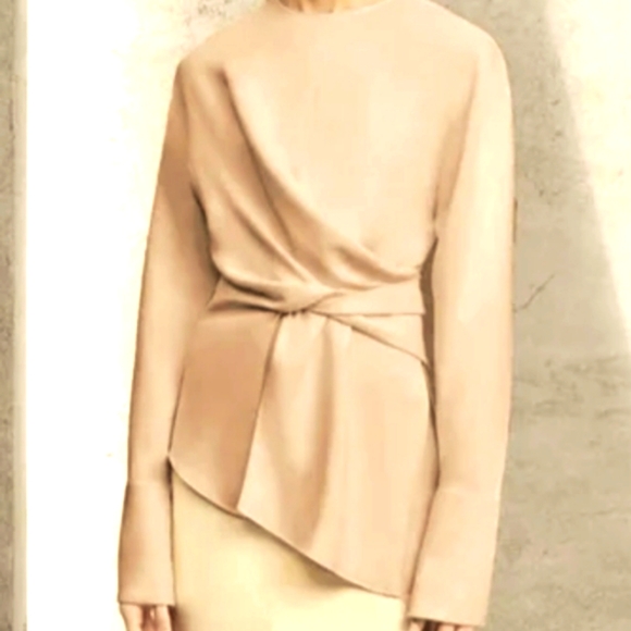 Koandaily | Tops | New Casual Crew Neck Asymmetrical Front Slit Top For ...